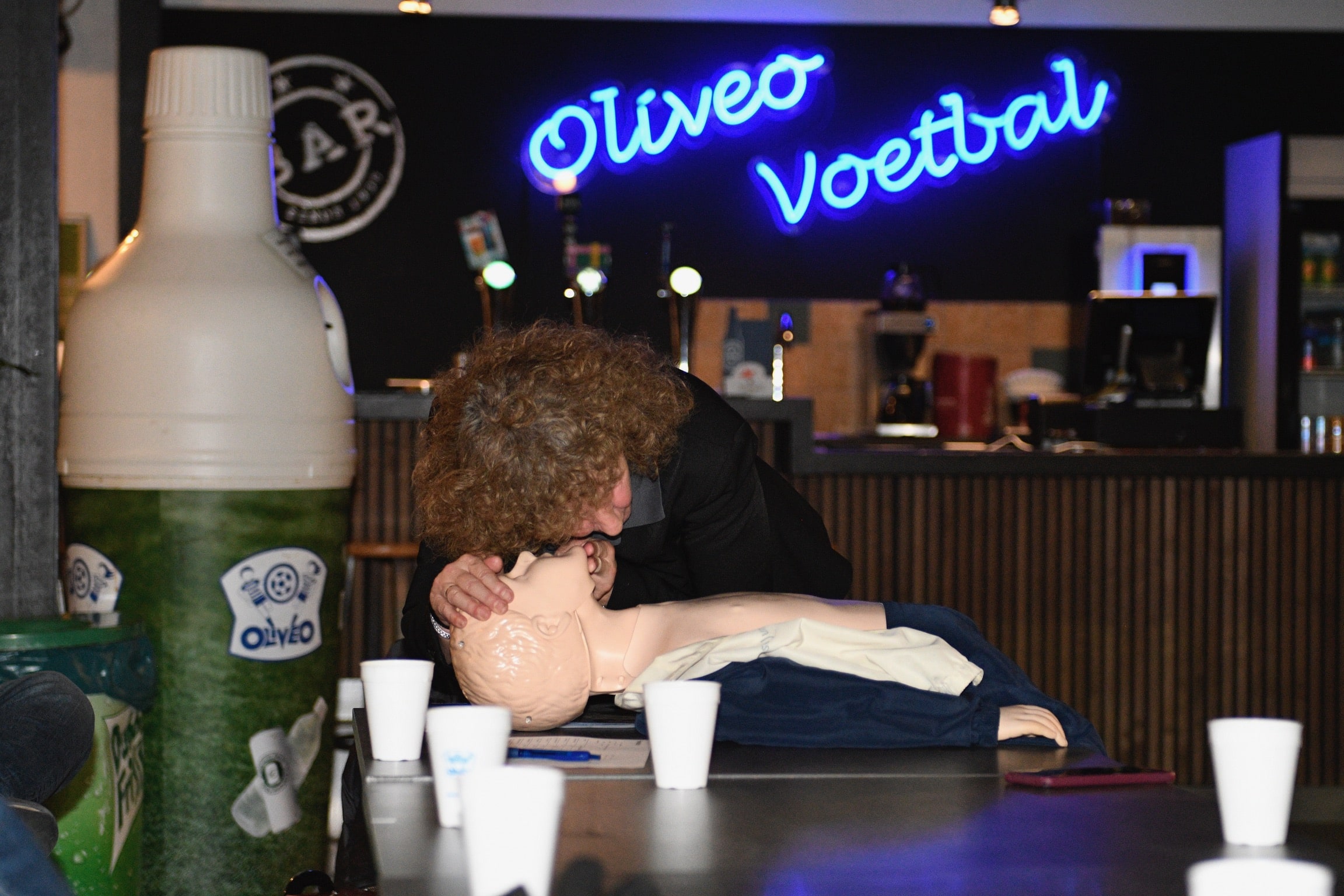 Trainen van vrijwilligers bij Oliveo! - BHVNederland